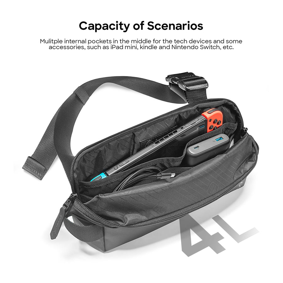 Explorer T21 EDC Sling Bag (S) - Black