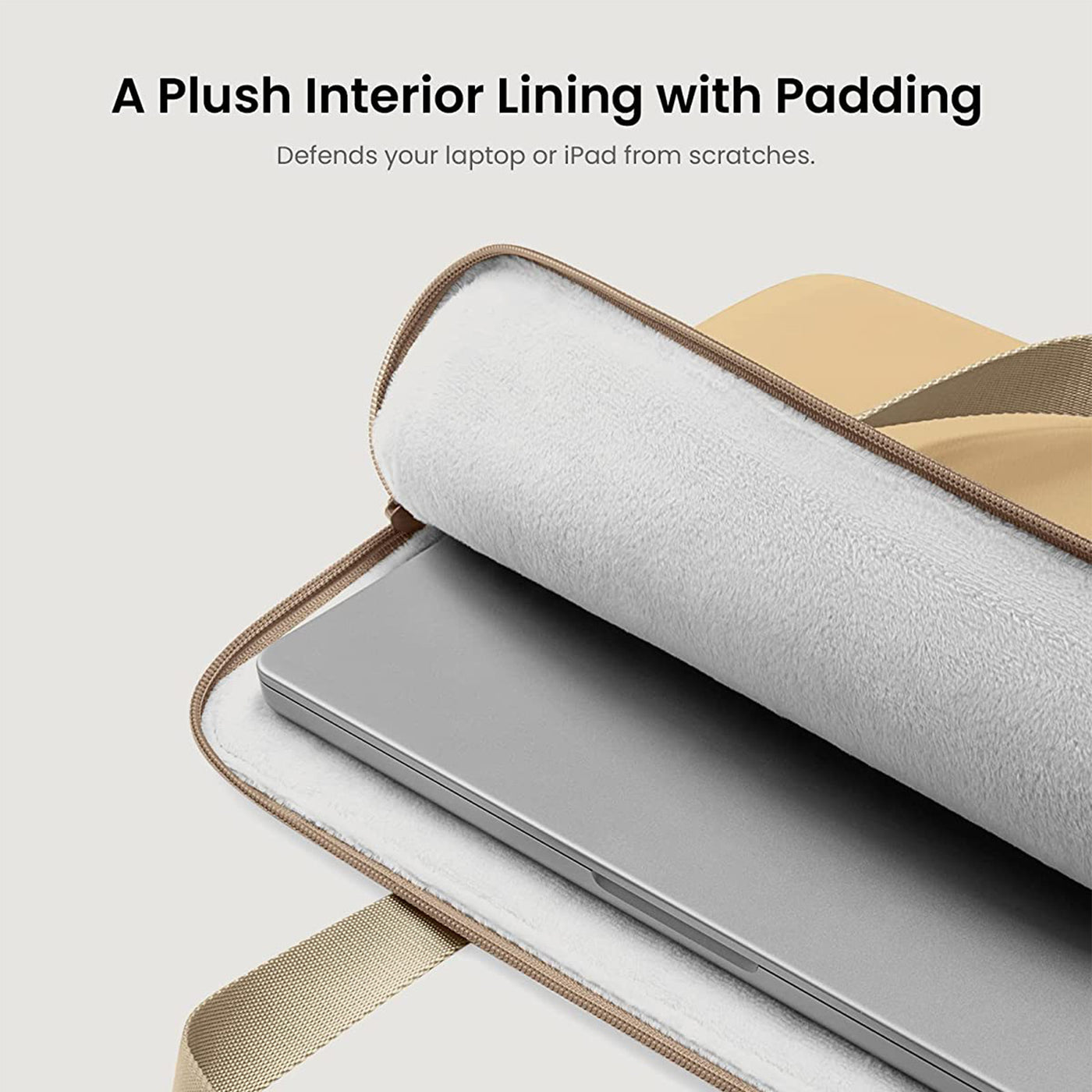 The-Her A21 Laptop Handbag 14" - Cookie