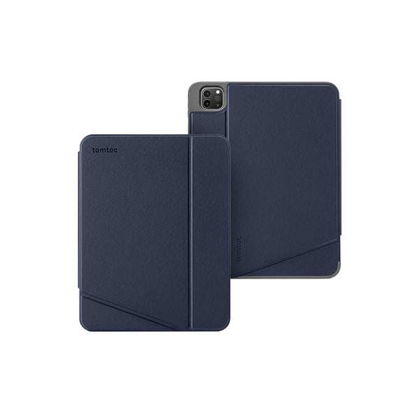 tomtoc 11 Inch Trifold Vertical Case - Dark Blue