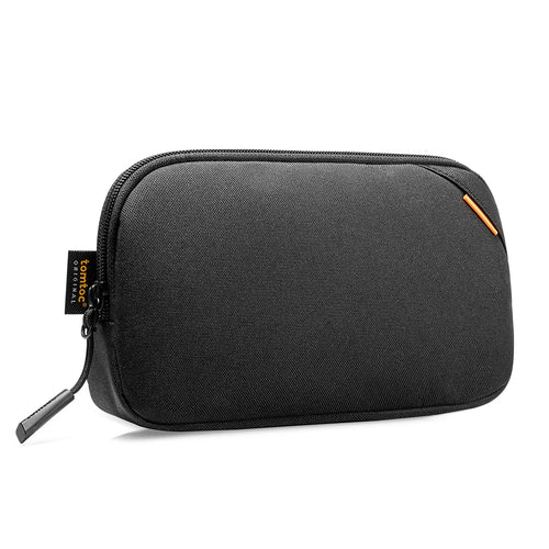 tomtoc Recycled Portable Water-Resistant Storage Bag / Tech Pouch - Bl