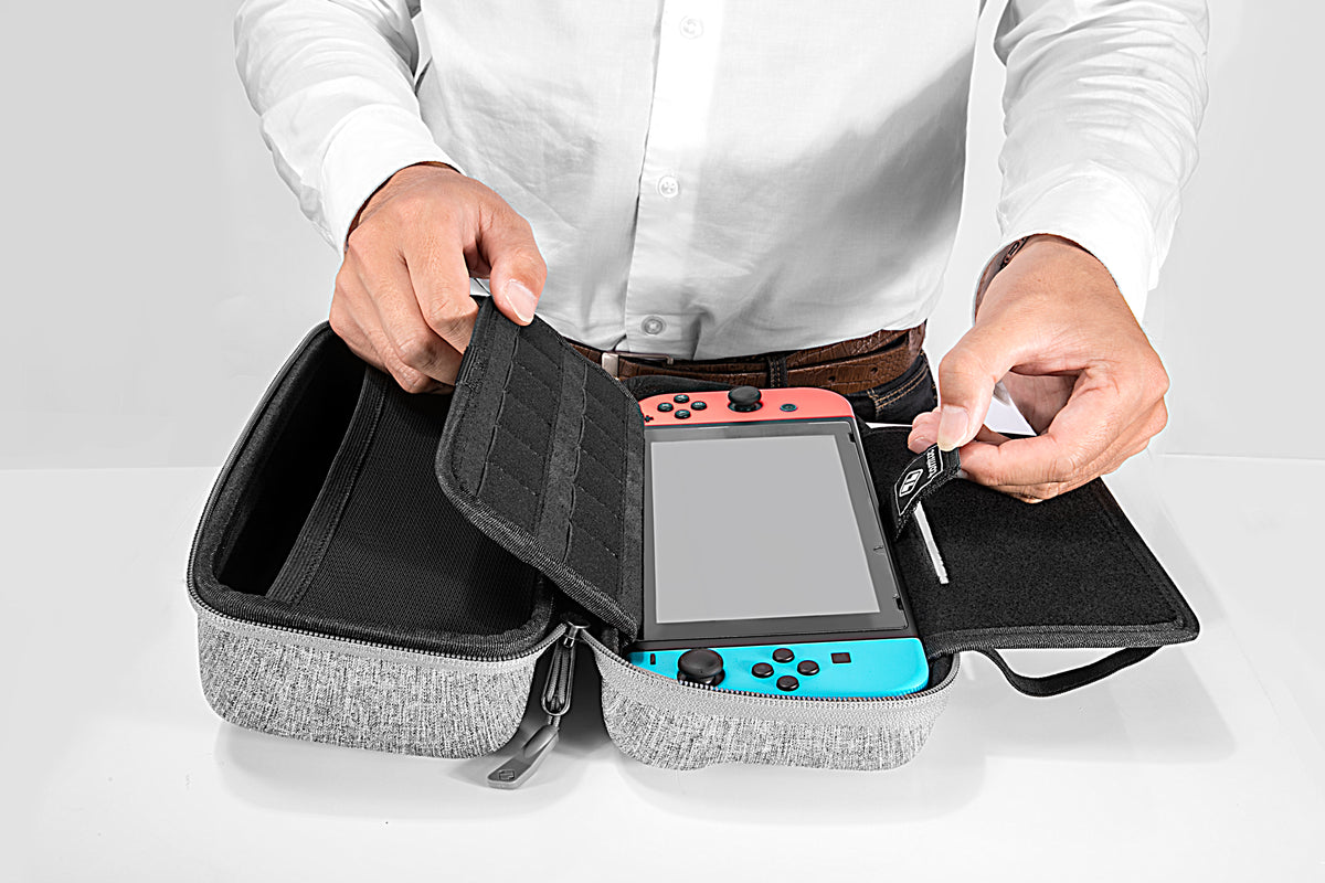 tomtoc Carrying Case Travel Nintendo Switch Case with Pocket - Nintend