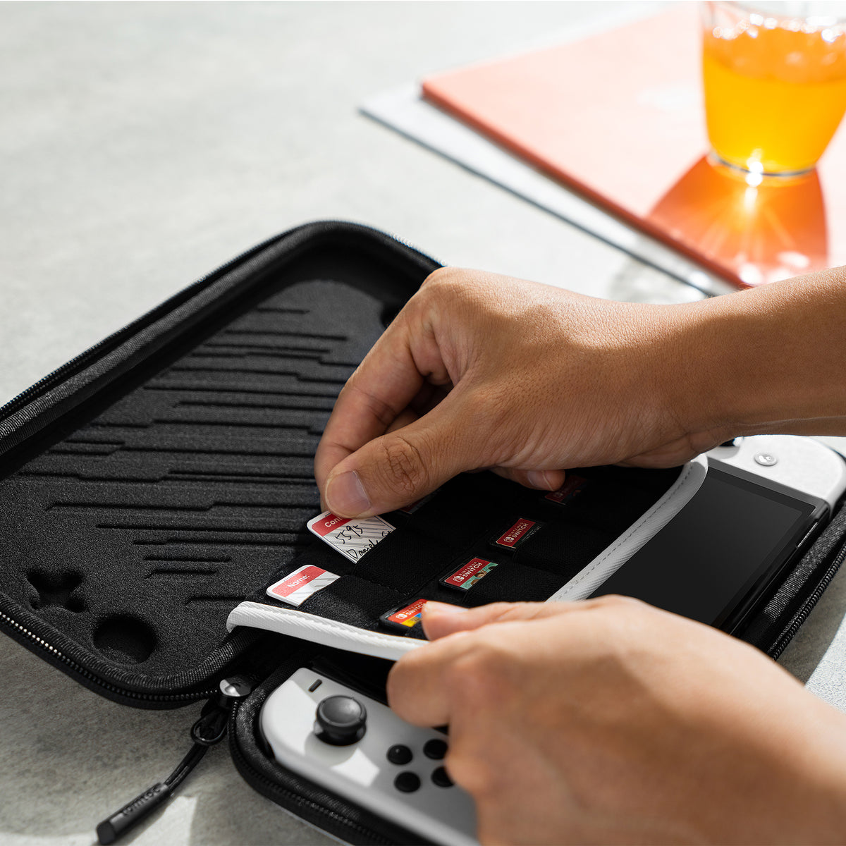 Fancy-Case G05 For Nintendo Switch - White